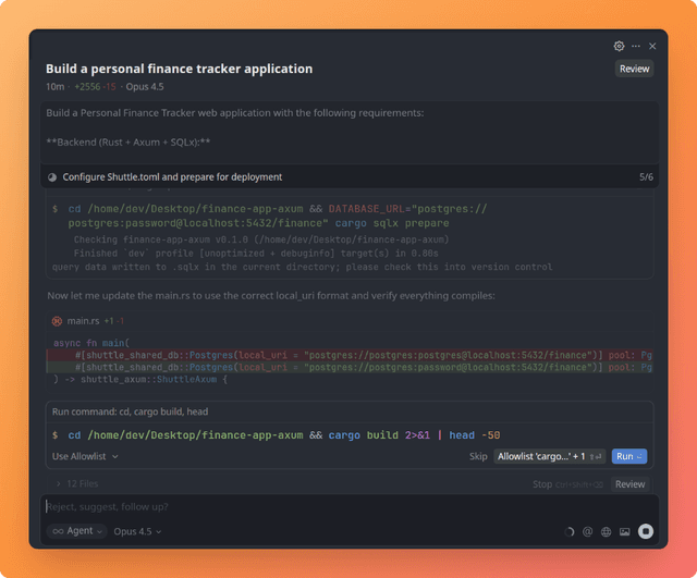 Building a Full-Stack Rust Web App with Claude Opus 4.5 | Shuttle