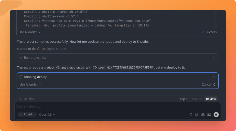 Building a Full-Stack Rust Web App with Claude Opus 4.5 | Shuttle