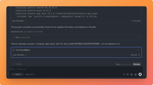 Building a Full-Stack Rust Web App with Claude Opus 4.5 | Shuttle