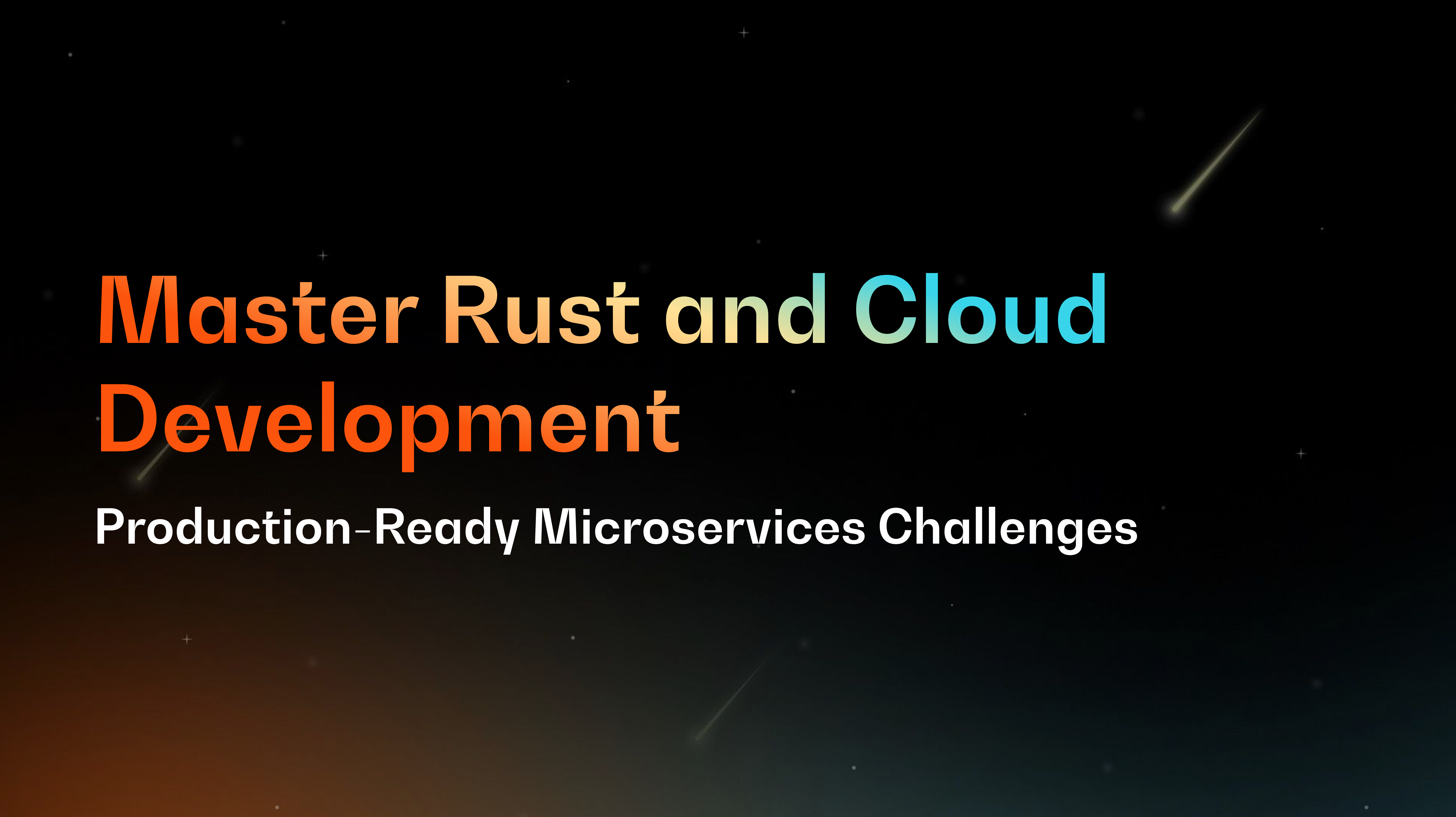 Backend Challenge: Learn Rust Microservices for the Cloud | Shuttle