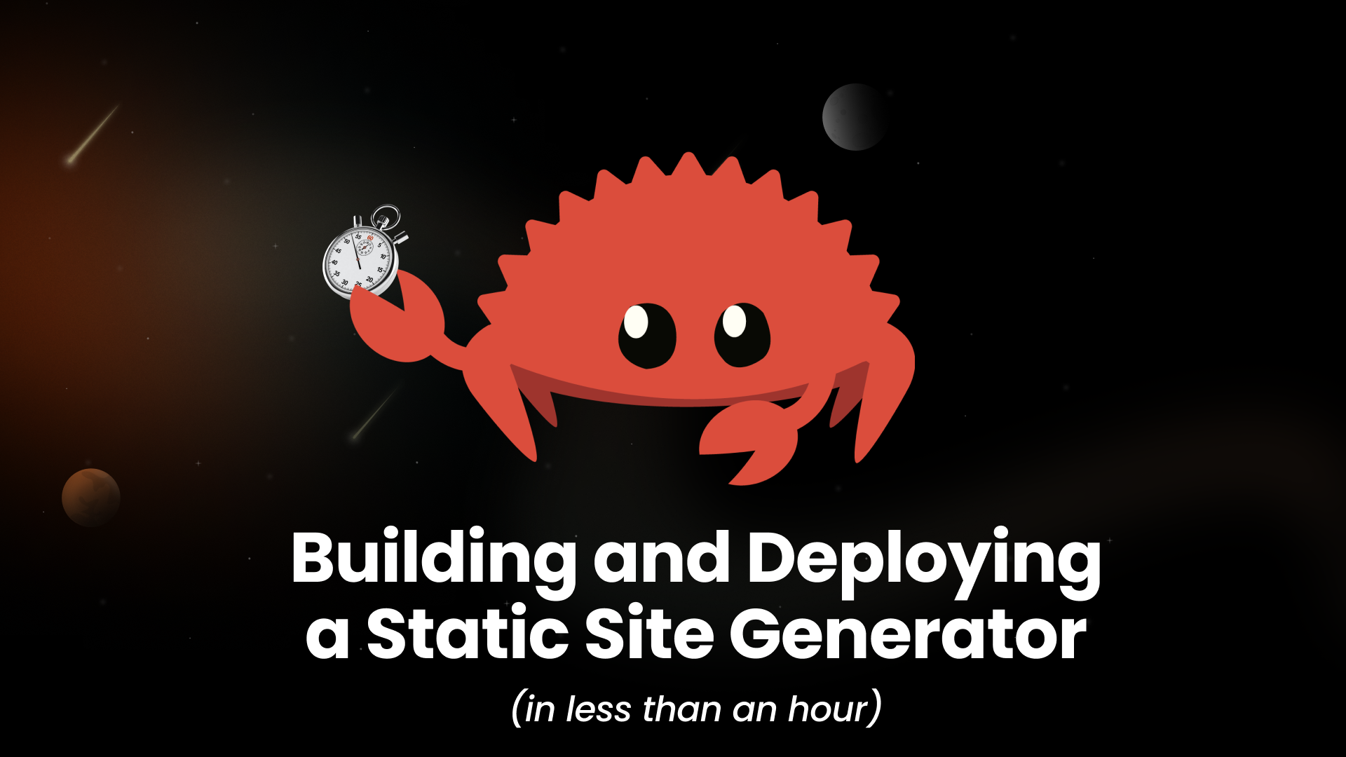 Building and Deploying A Static Site Generator | Shuttle